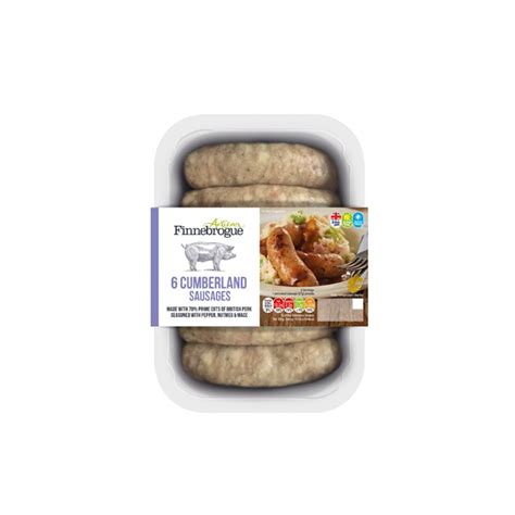 Finnebrogue Artisan Cumberland Sausages G Sids Shop