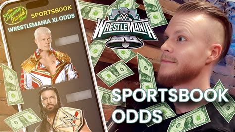 Here Are The OFFICIAL Betting Odds For WrestleMania 40 YouTube