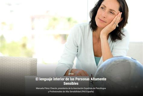 El lenguaje interior de las Personas Altamente Sensibles PAS España