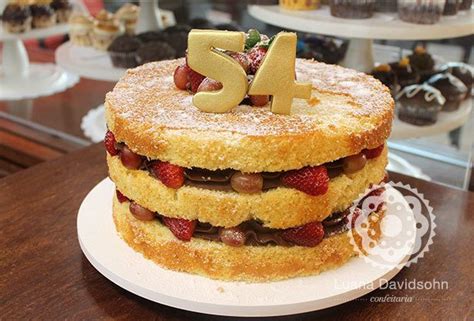 Confeitaria Da Luana Bolo Naked Cake Chocolate