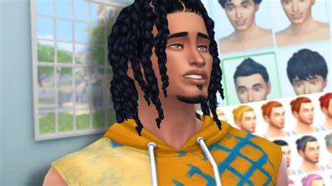 Sims Male Hair Beard Custom Content