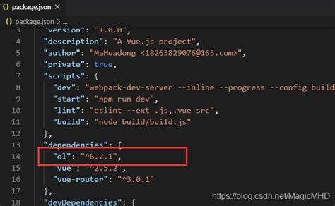 vue webpack openlayers6完成组件化的webgis开发（一、项目搭建） vue webpack 引入openlayers模块 csdn博客