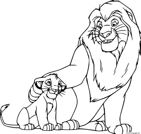 Dibujos Para Colorear Mufasa Images And Photos Finder