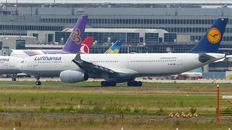 D AIKC Airbus A 333 Lufthansa At Frankfurt Main David Flickr