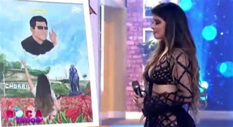 María Grazia Polanco llora al recordar a su padre fallecido Es muy