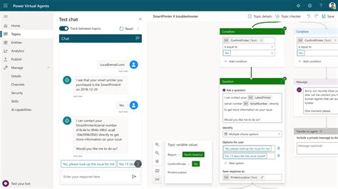 Microsoft Power Virtual Agents