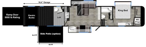 2023 Luxe Toy Hauler 48FB Luxe 5th Wheel Luxury RVs