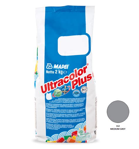 Фугираща смес Ultracolor plus 2 кг 112 Сиво Mapei Фактор Трейд
