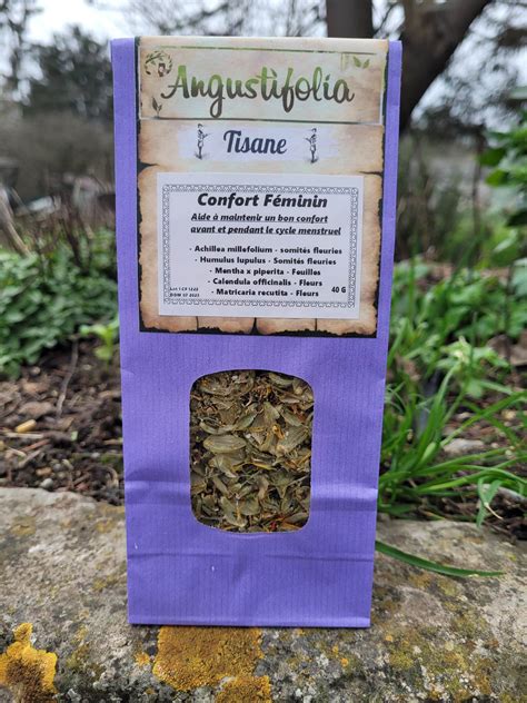 InfuZ Confort feminin Angustifolia Plantes médicinales BIO