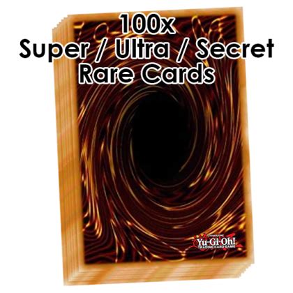 Buy Yu Gi Oh Tcg Super Ultra Secret Bulk Card Lots X X