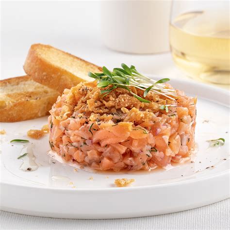 Tartare Aux Trois Saumons Je Cuisine
