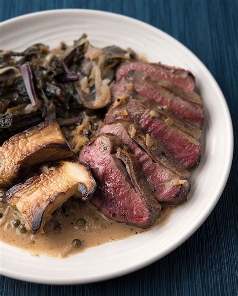 Classic Steak Au Poivre Recipe