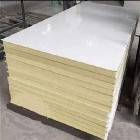 Insulated Pu Polyurethane Sandwich Panels 1 0mW 1 15mW Effectiveness