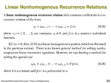 ppt chapter 8 recurrence relations powerpoint presentation free download id 792581