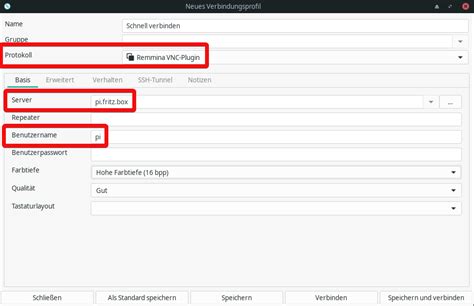 VNC Server auf dem Raspberry Pi installieren inkl gewünschter