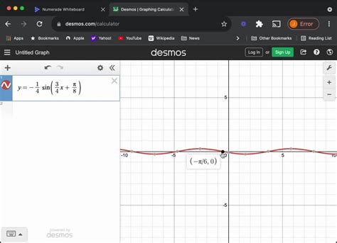 solved graph each function over a one period interval y 1 4 sin 3 4 x π 8 numerade