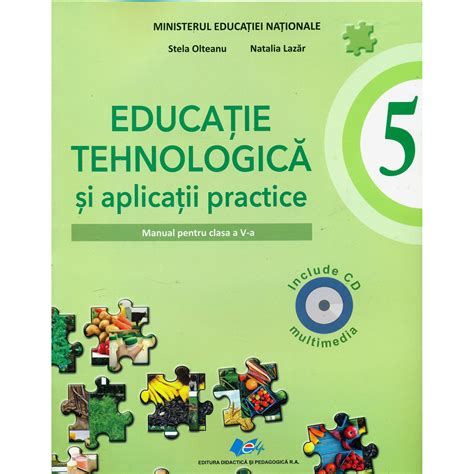 Educatie Tehnologica Si Aplicatii Practice Manual Pentru Clasa A V A