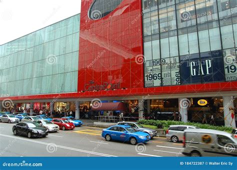 The Centrepoint Mall Facade In Orchard Singapore Editorial Photography