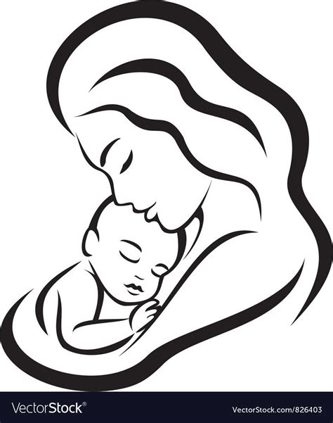 Symbol For Mother And Son