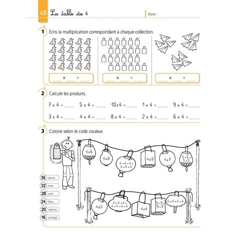Je réussis mes calculs au CE1