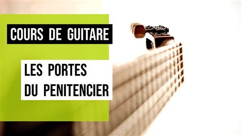 Comment jouer les portes du pénitencier à la guitare DÉBUTANTS YouTube