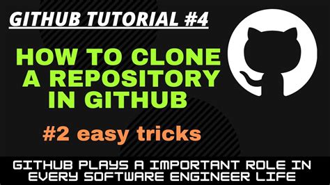 How To Clone A Github Repository Clonning A Repository From Github