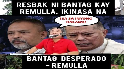 Ex Bucor Bantag May R Sb K Na Kay Sec Boying Remulla Kas Kontra