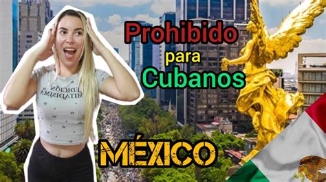 Cubana reacciona a 10 cosas prohibidas en México para cubanos