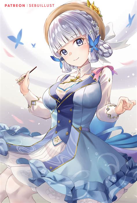 Kamisato Ayaka Genshin Impact Image By Sebu Zerochan