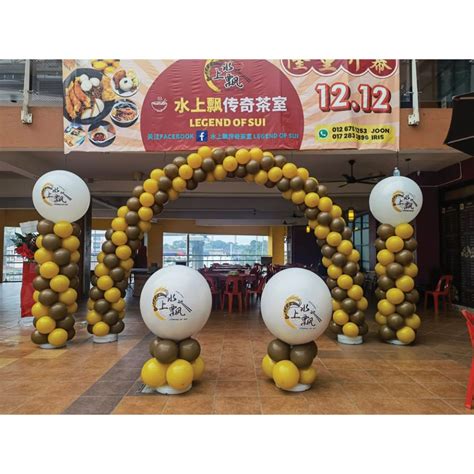 Grand Opening Combo Arch Pillar Balloon Blasting Goa Airjoy