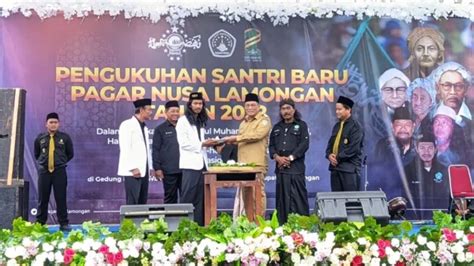 Semarak Hari Santri Pagar Nusa Lamongan Baiat Ratusan Pendekar NU