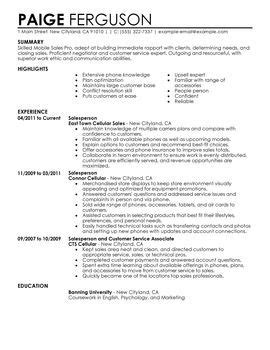 Retail Resume Examples Retail Resume Templates MyPerfectResume