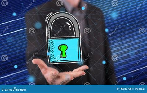 Concepto De Seguridad Cibern Tica Foto De Archivo Imagen De Internet