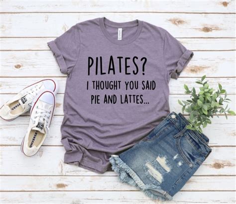 Pilates I Thought You Said Pie And Lattes Svg File Only Etsy
