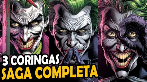 BATMAN TRÊS CORINGAS SAGA COMPLETA YouTube