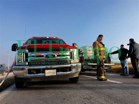 Caja De Tr Iler Se Incendia En Carretera Monclova Sabinas