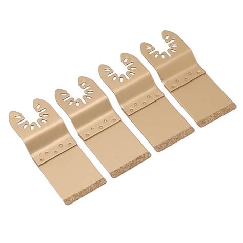 EJ life Lame oscillante Lame de scie oscillante 4 pièces en carbure