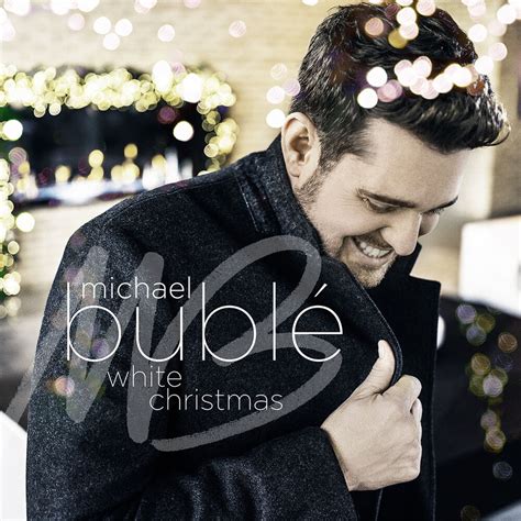 Car Tula Frontal De Michael Buble White Christmas Cd Single Portada