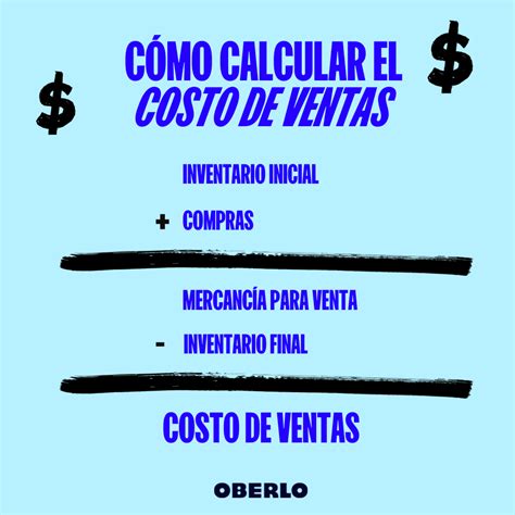 Qué es el costo de ventas y cómo se calcula