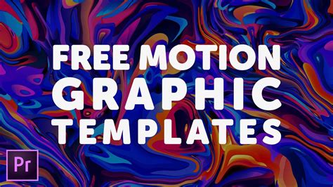 Free Motion Graphic Template Premiere Pro