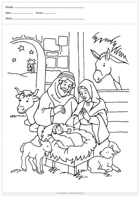 Desenhos Bíblicos para colorir Atividades Educativas Ler e Aprender