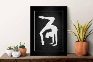 Gymnastics Silhouette SVG Gymnast SVG Graphic By AMdesk Creative