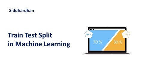 train test split splitting the dataset to training and testing data machine learning course