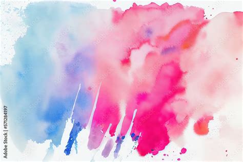 fond texturé de peinture aquarelle en tâches de couleur vert rose et