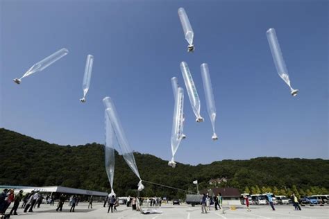 半岛局势继续升级朝鲜向韩国发射配备GPS的气球 以回应无人机入侵事件 腾讯新闻