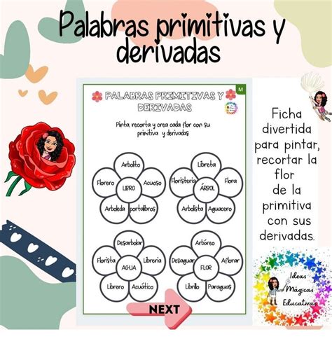 Palabras Primitivas Y Derivadas