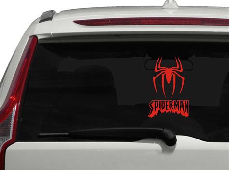 Spiderman Vinyl Decal