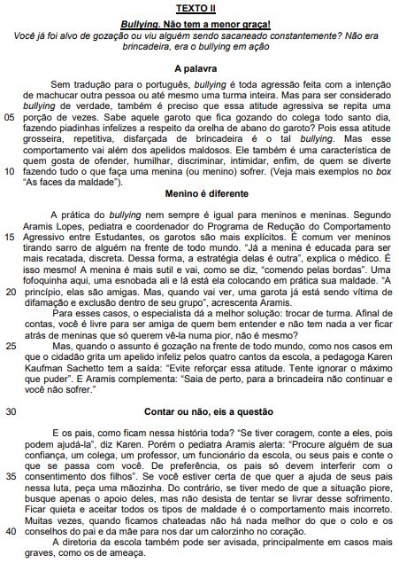 Leia os seguintes trechos retirados do texto II I A prát