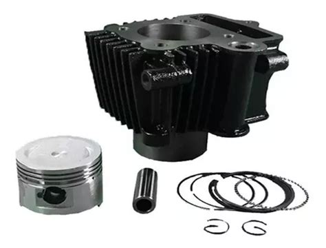 Kit Cilindro Pistao E Aneis Shineray 75cc