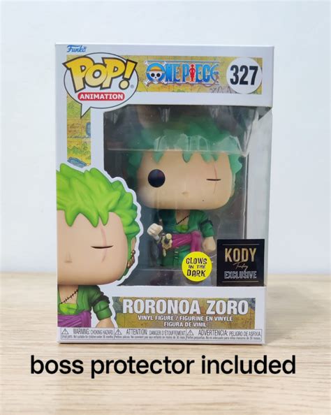 Funko Pop One Piece Roronoa Zoro GITD Kody Trading Exclusive Hobbies